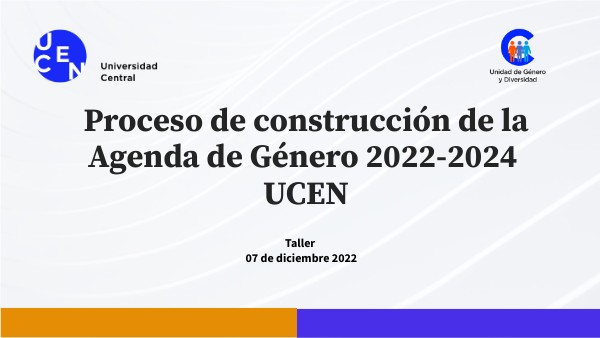 Presentación Construcción Agenda de Género | Genially
