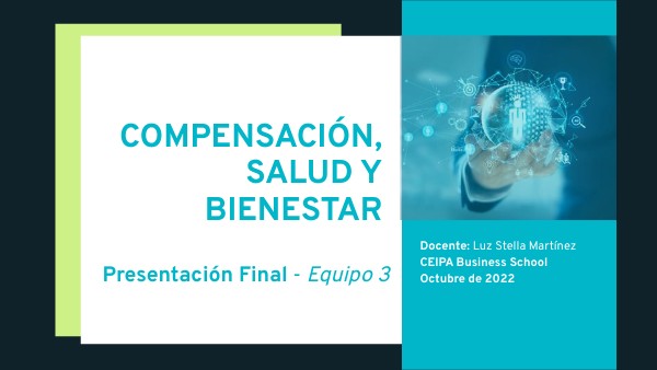 Presentación Final Grupo 3 | Genially