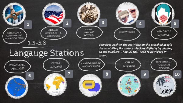 3.3-3.8 Language Stations