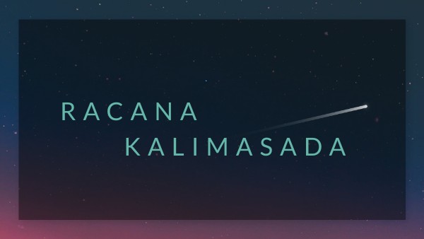 Racana Kalimasada