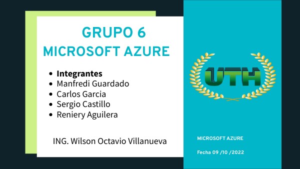 Presentación Microsoft Azure