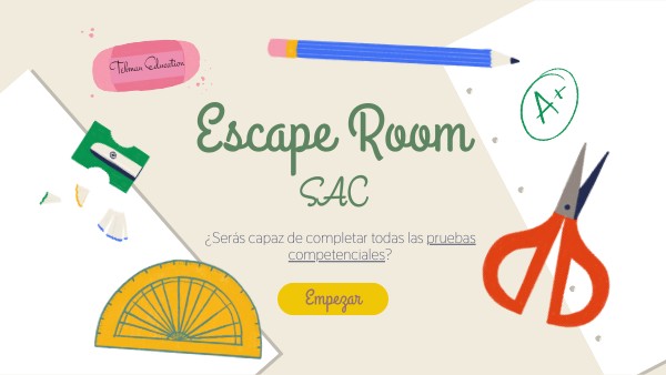 ESCAPE ROOM EQUIPO SAC | Genially