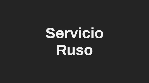 Servicio Ruso | Genially