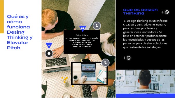 Desing Thinking y Elevator Pitch