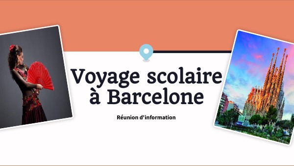 VOYAGE BARCELONE | Genially
