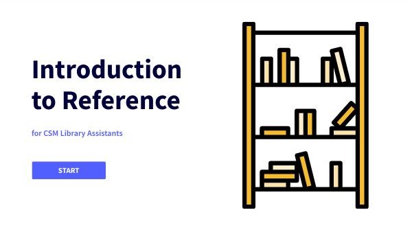Reference for Library Assistants