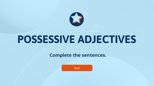 Possessive Adjectives | Genially