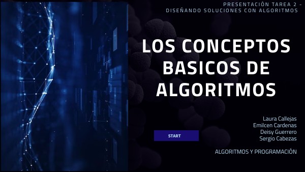 Diseñando soluciones con algoritmos | Genially