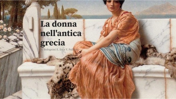la donna nell'antica Grecia