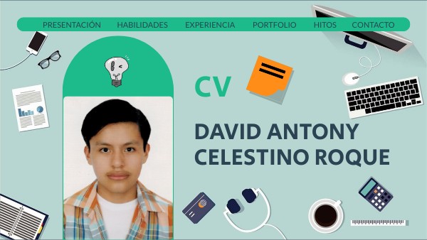 CV - David Celestino Roque | Genially