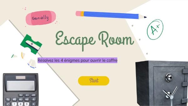 EDUCATION ESCAPE ROOM