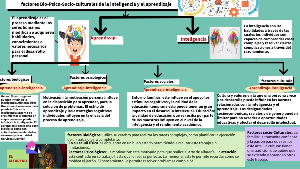 Factores Bio-Psico-Socio-Culturales en el desarrollo de la Intelige | Genially