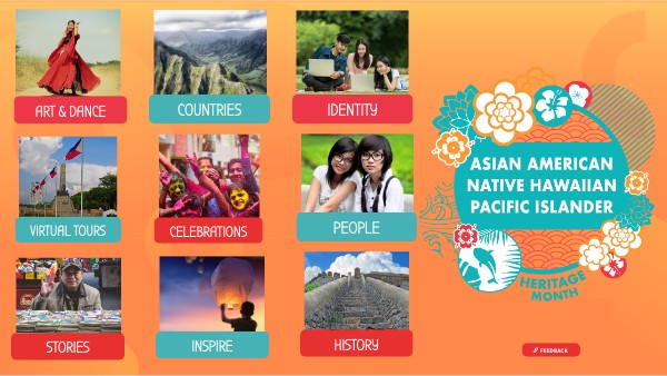 AANHPI Heritage Month Explore Board