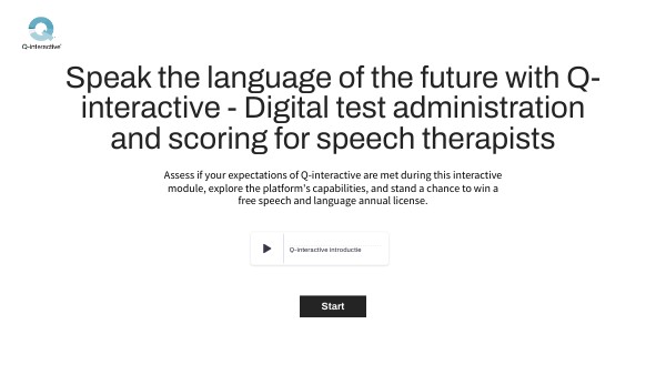 Interactively exploring Q-interactive | | Genially