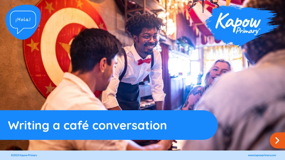 L5 - Writing a café conversation