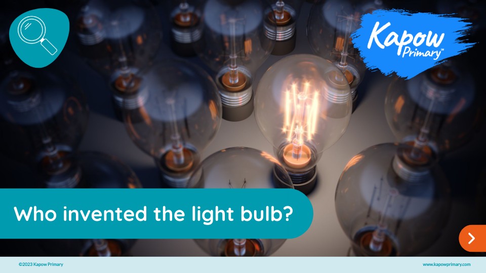 Who invented the light bulb?