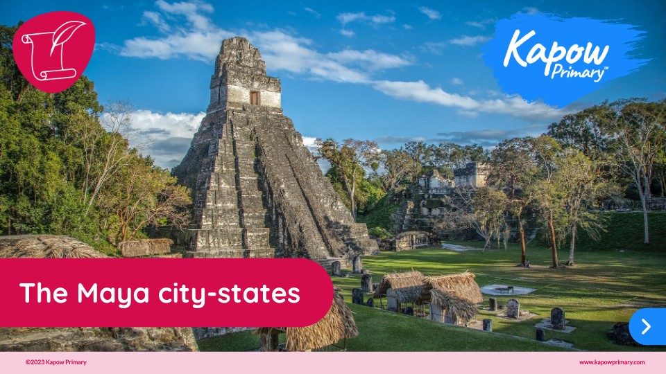 The Maya city-states