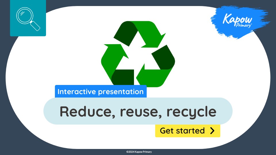 L1 - Reduce, reuse, recycle