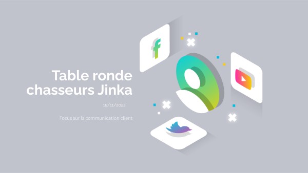 Table ronde chasseur