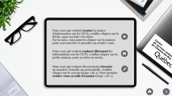 Séance d'info. sur les TENS | Genially