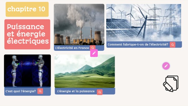 puissance et énergie | Genially