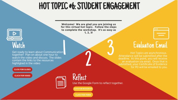 Hot Topic #6: Student Engagement