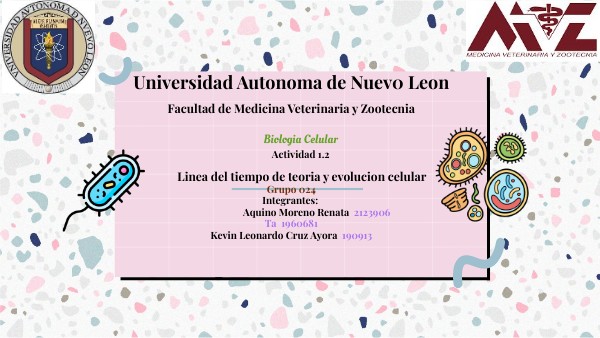 Linea Del Tiempo De La Evolucion De La Celula Genially