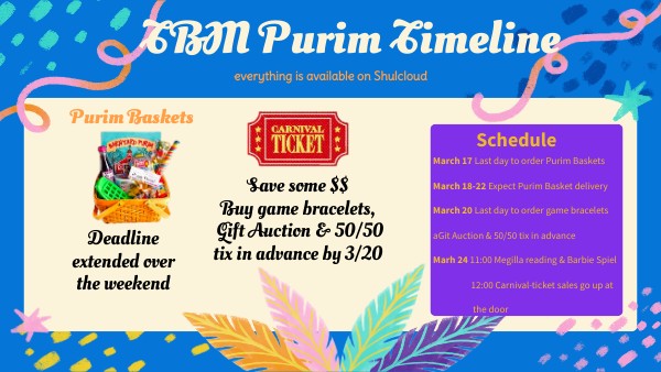 Purim Timeline | Genially