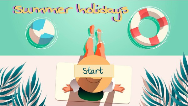 summer holidays | Genially