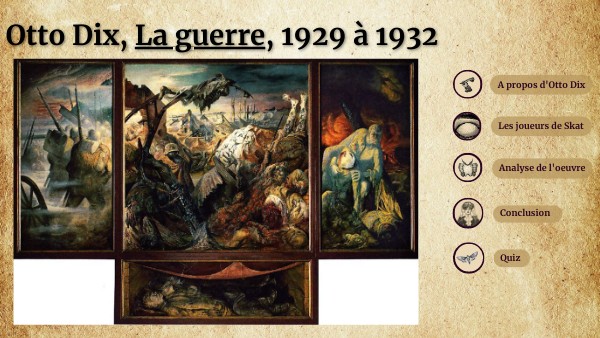 3 - Otto Dix, La guerre, 1929-32 | Genially