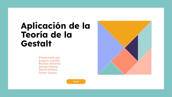 Presentación de la Teoría de la Gestalt | Genially