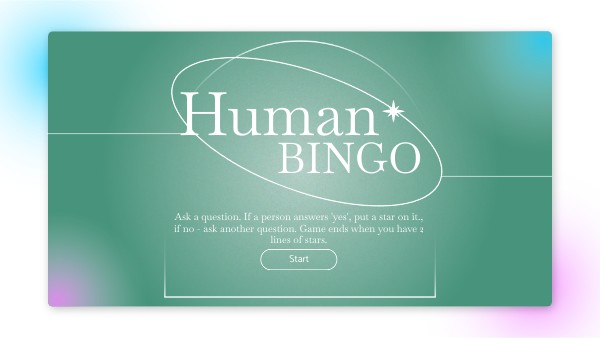 Human bingo (revision 1) | Genially