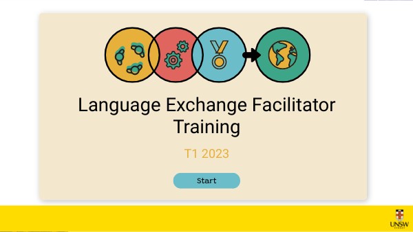 T1 2023 Language Exchange Facilitator Training