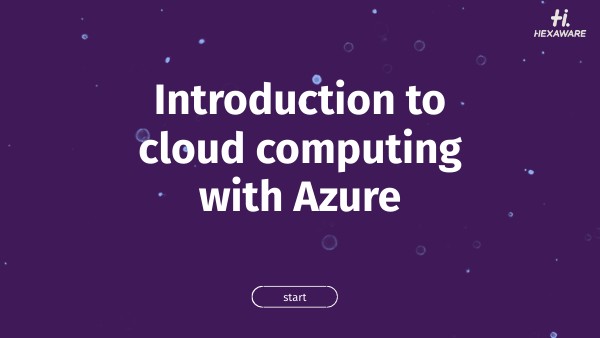 Introduction to cloud computing with Azure | Genially