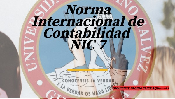 MAPA CONCEPTUAL NIC 7 Y NIC 34 | Genially