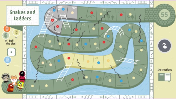 SNAKES AND LADDERS MATR | Genially