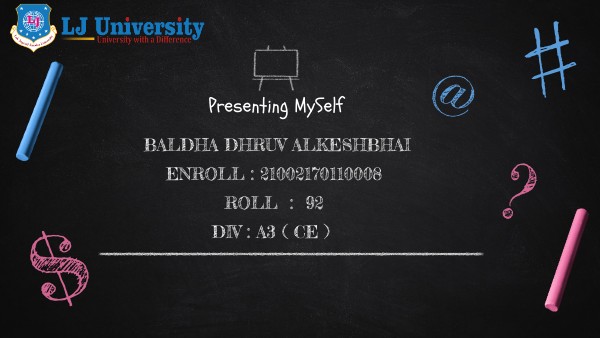 Copy - CHALK & BLACKBOARD PRESENTATION