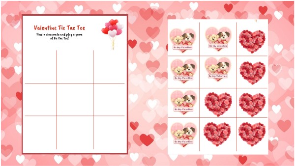 Valentine's Tic Tac Toe | Genially