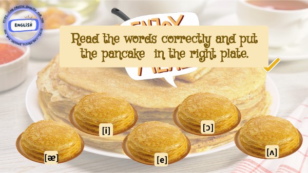 Pancakes: reading | Genially