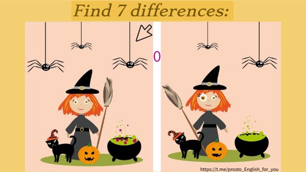 Find differences: Halloween | Genially