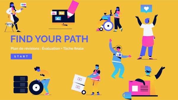 Plan de travail - Find your Path | Genially