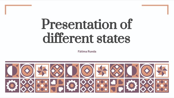 Presentation States | Genially