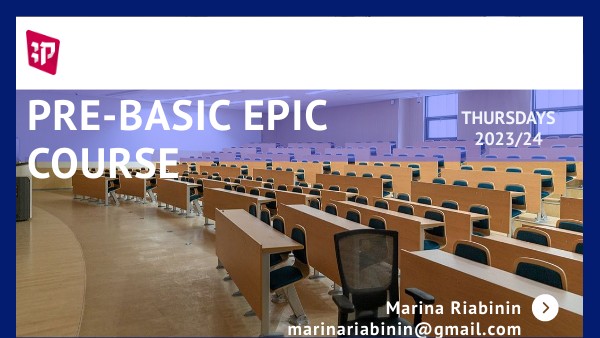 Pre-Basic EPIC Course (Thursdays)