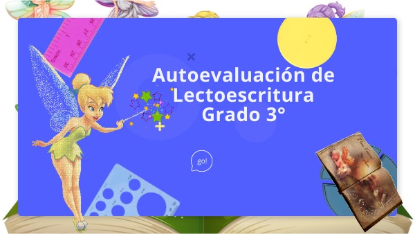 Autoevaluación de Lectoescritura | Genially