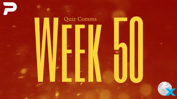 Quiz Comms Week 50