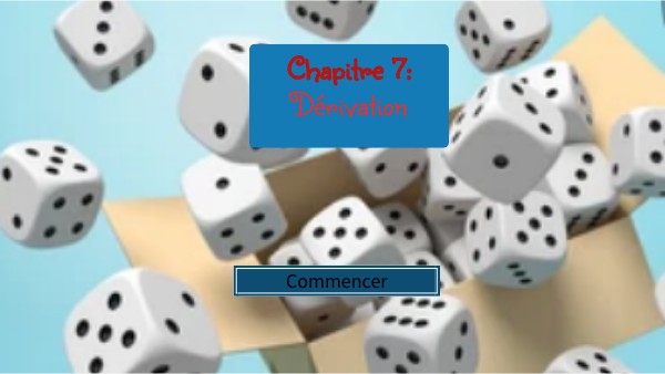 1STMG Chapitre 7 : Dérivation | Genially