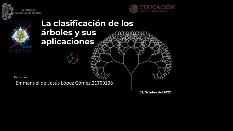 La clasificación de los árboles y sus aplicaciones | Genially