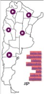 REGIONES DE LA ARGENTINA imagen interactiva