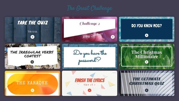 The Great Christmas Challenge 1ères