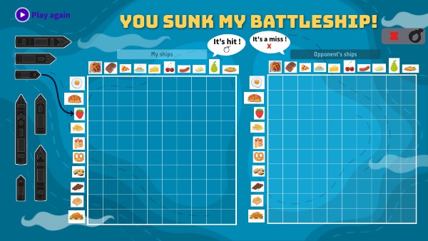 YOU SUNK MY BATTLESHIP!